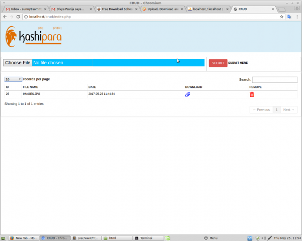 Simple Upload And Download File Manager Project In Php With Source Code And Report Download