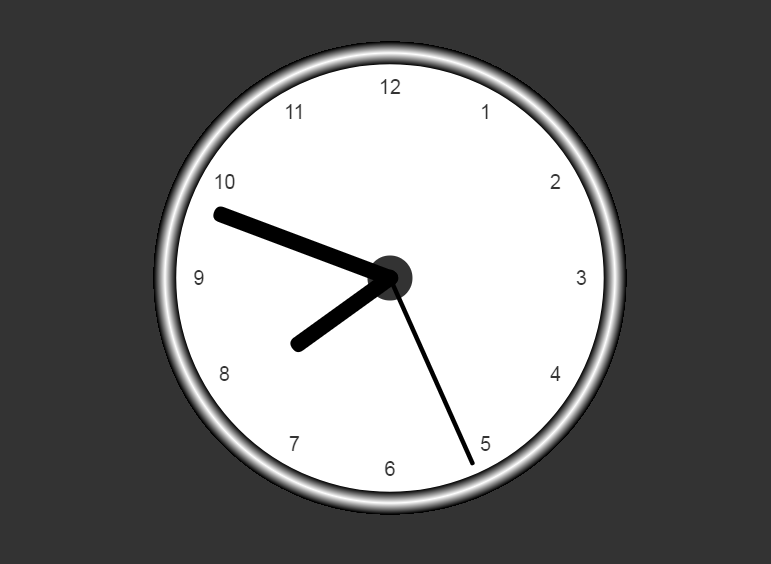 Html Css And Js Program To Developing Clock Using Javascript Kashipara