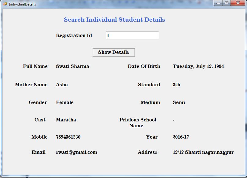 Download School Management System Visual Studio 2010 Project in C# .NET ... Download School Management System Visual Studio 2010 Project in C# .NET ...