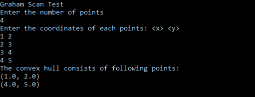 Java Program To Program To Implement Graham Scan Algorithm To Find The Convex Hull Kashipara 3626