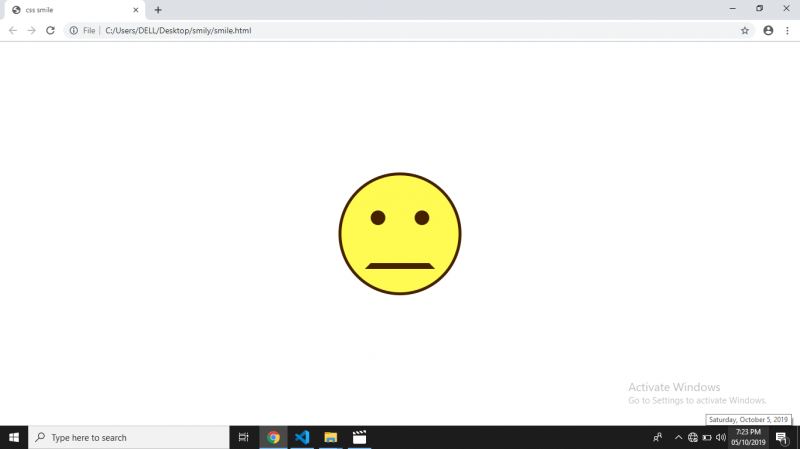 Smily Animation Html Css Project In Html Css And Js With Source Code And Report Download