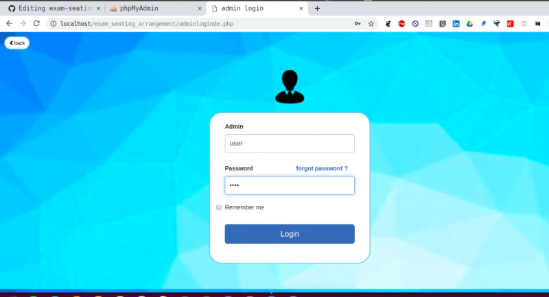 Download Exam Hall Seating Arrangement System Project in PHP with ... Download Exam Hall Seating Arrangement System Project in PHP with ...