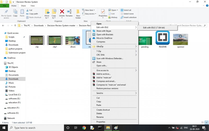 Download Decision Review System Using Python Tkinter Project In Python With Source Code And