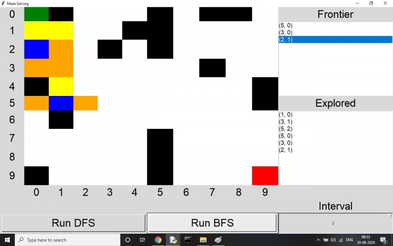 Download Maze Solving Using Python Project In Python With Source Code And Report Kashipara