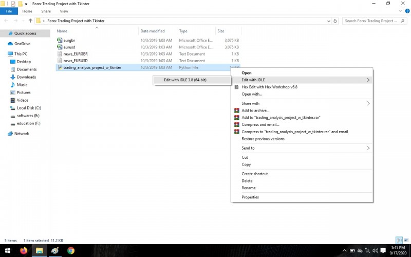 Download Forex Trading Project With Tkinter Using Python Tkinter Project In Python With Source