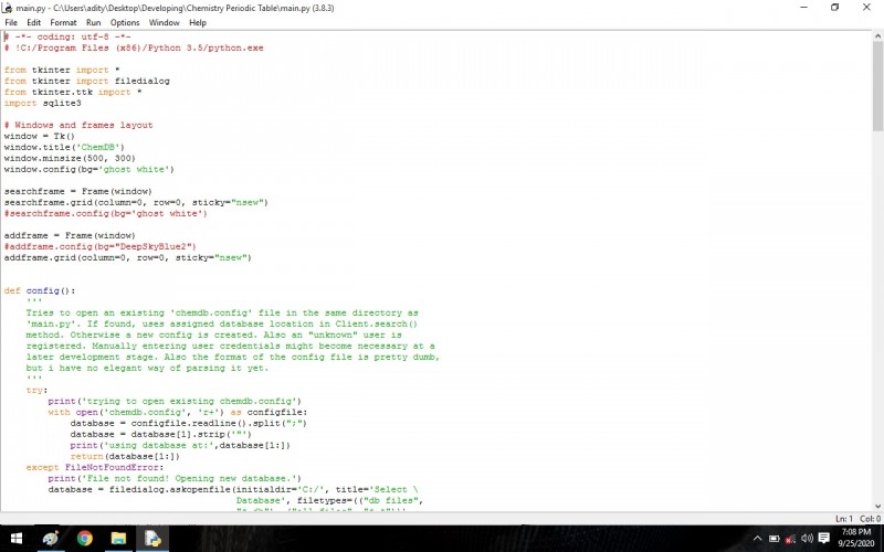 Download Chemistry Periodic Table Using Python Tkinter Project In Python With Source Code And