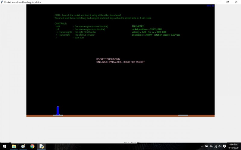 Rocket Simulator Using Python Tkinter Project In Python With Source Code And Report Download