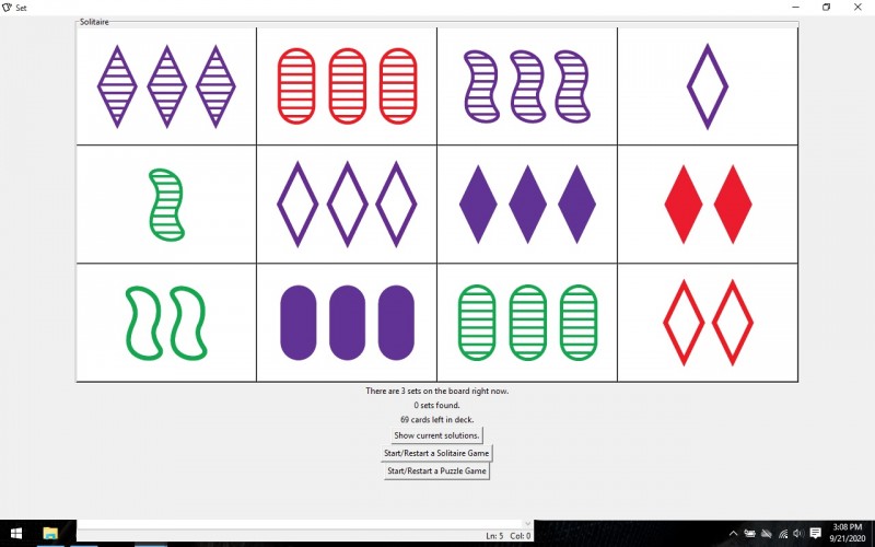 Download Solitaire Game Using Python Tkinter Project In Python With Source Code And Report