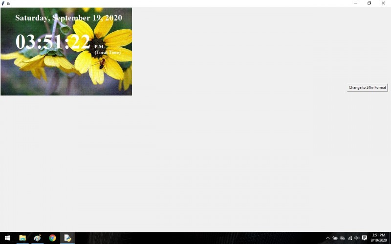 Download Python Gui Clock Using Python Tkinter Project In Python With Source Code And Report