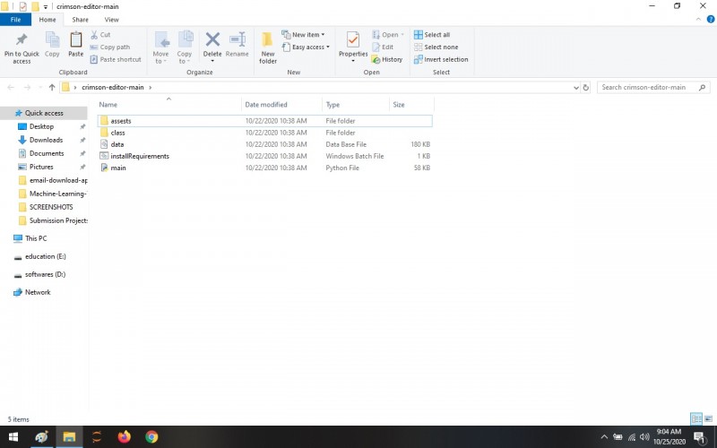 Download Crimson Editor Main App Using The Python Tkinter Project In Python With Source Code