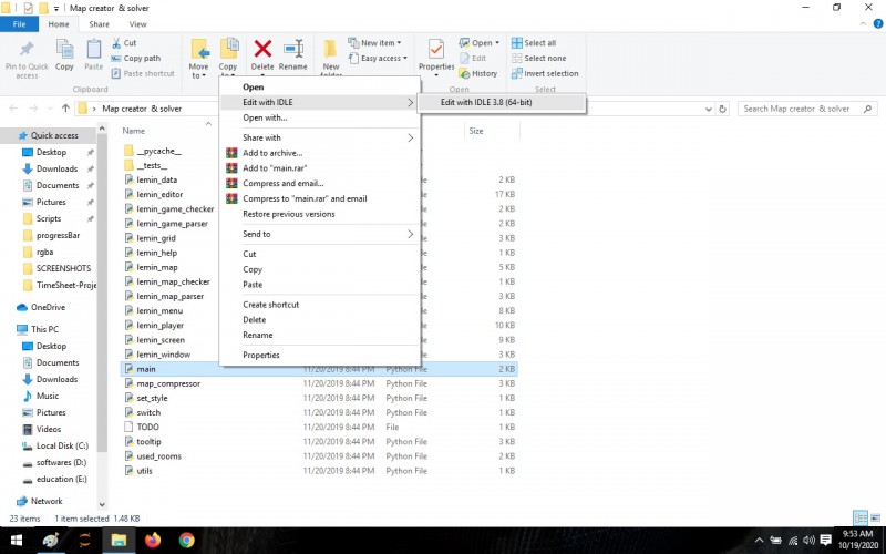 Download Map Creator And Solver App Using The Python Tkinter Project In Python With Source Code