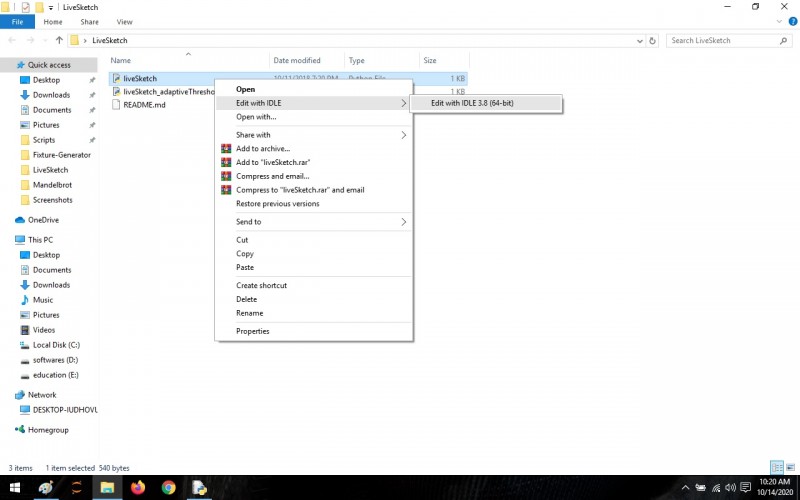 Download Live Sketch Using Opencv Machine Learning Project In Python With Source Code And Report