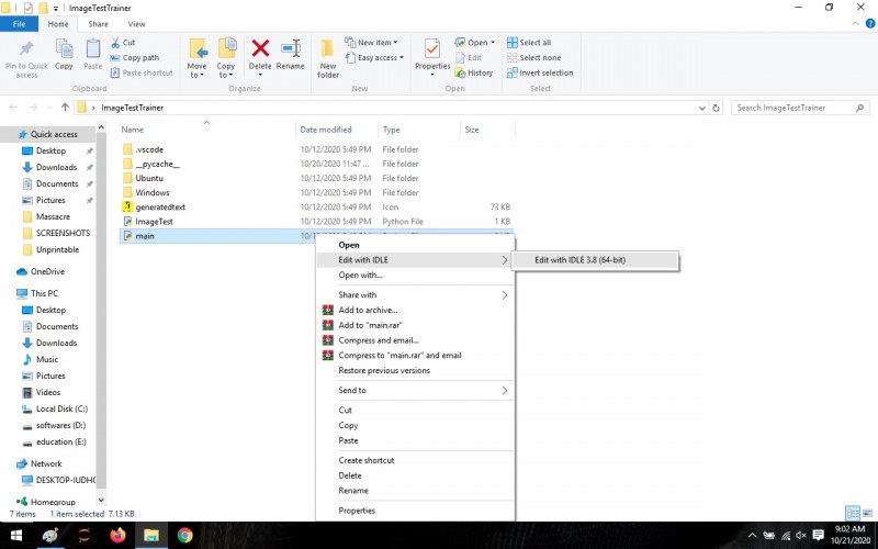Download Image Test Trainer App Using The Python Tkinter Project In Python With Source Code