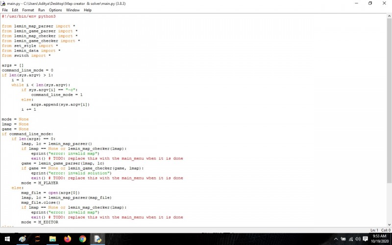 Download Map Creator And Solver App Using The Python Tkinter Project In Python With Source Code