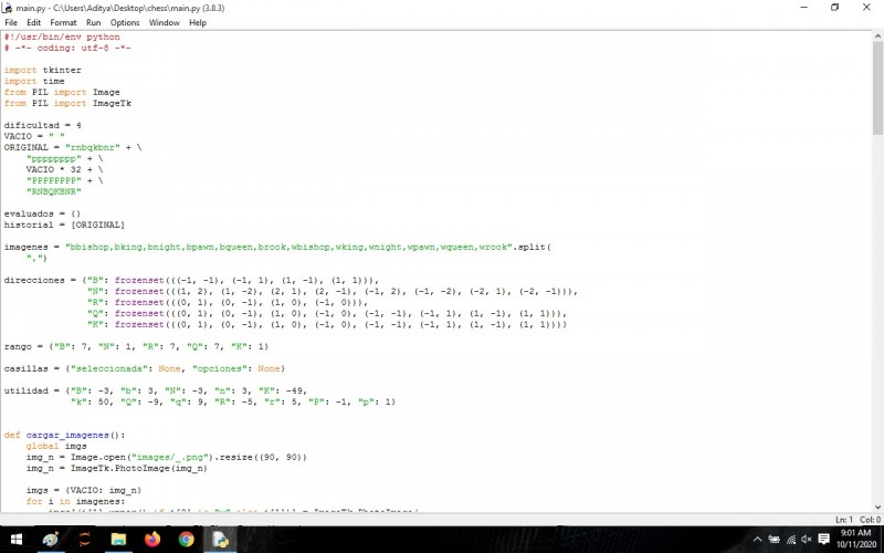Download Python Chess App Using The Python Tkinter Project In Python With Source Code And