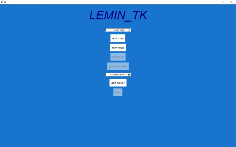 Download Map Creator And Solver App Using The Python Tkinter Project In Python With Source Code