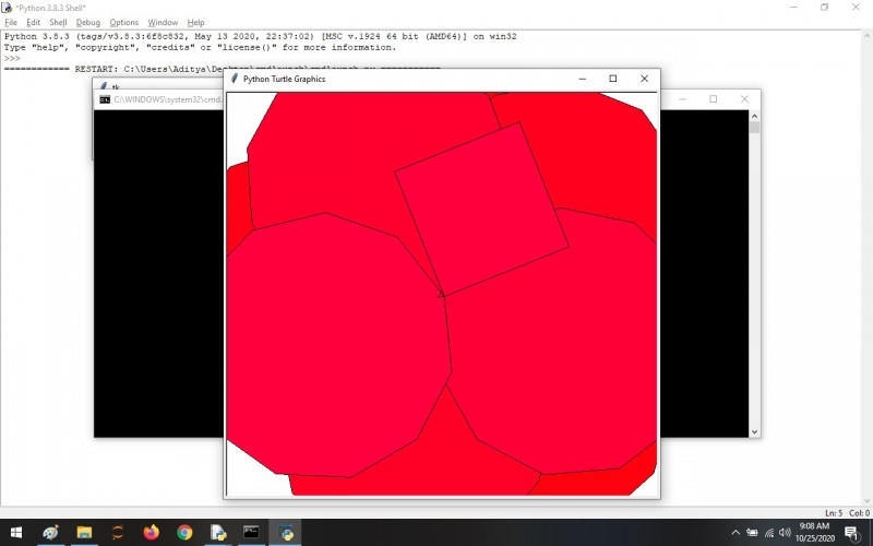 Cmd Launch Using The Python Tkinter Project In Python With Source Code And Report Download 0297