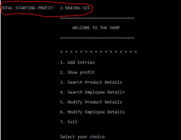 Download Simple Shop Management System Project In C C With Source