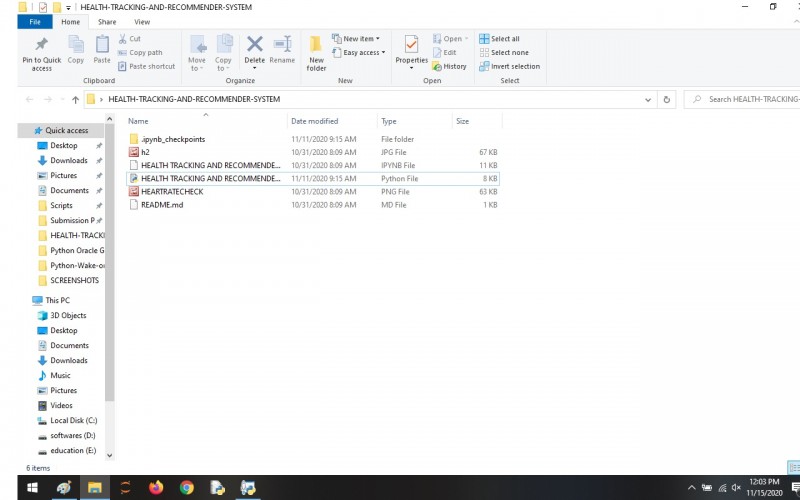 Python Program To Health Tracking And Recommender System Gui App Using The Python Tkinter