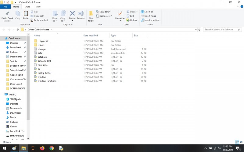 Cyber Cafe Software App Using The Python Tkinter Project In Python With Source Code And Report