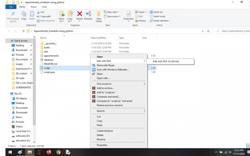 Python Program To Appointmentschedule Usingpython Gui App Using The Python Tkinter Kashipara