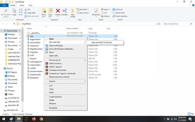 Download Image Resize Using The Python Tkinter Project In Python With Source Code And Report