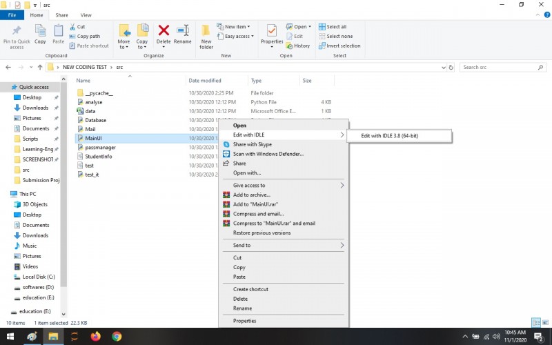 Download New Coding Test Using The Python Tkinter Project In Python With Source Code And