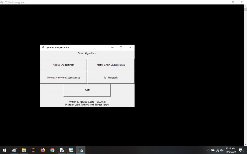 Download Dynamic Gui Based Program App Using The Python Tkinter Project In Python With Source