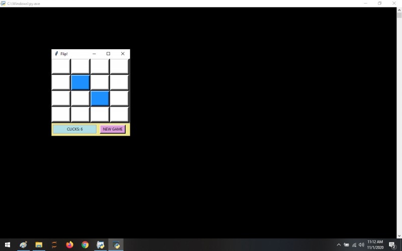 Download New Flipping Game App Using The Python Tkinter Project In Python With Source Code And
