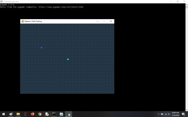 Download Dijkstras App Using The Python Tkinter Project In Python With Source Code And Report