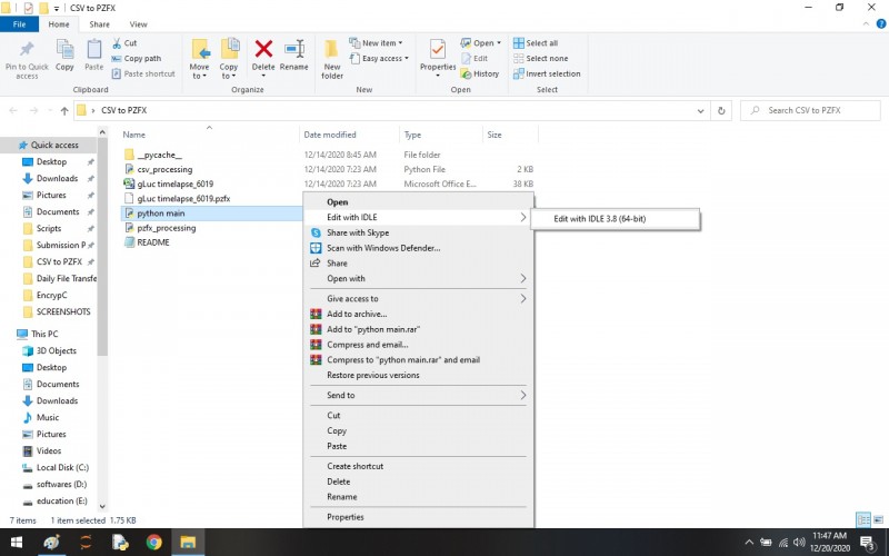 Python Program To Csv To Pzfx App Using The Python Tkinter Kashipara