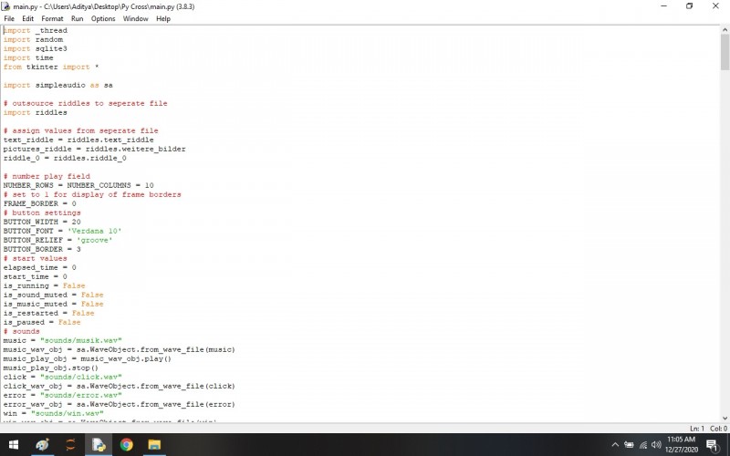 Python Program To Python Cross App Using The Python Tkinter Kashipara