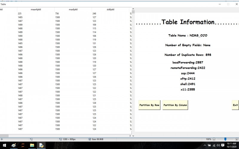Python Program To Tkinter Data Partitioning App Gui App Using The Python Tkinter Kashipara