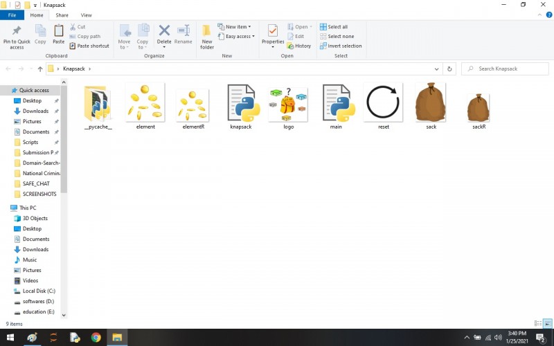 Python Program To Knapsack Gui App Using The Python Tkinter Kashipara