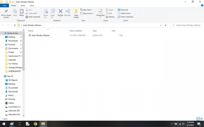 Python program to Auto Window Resizer GUI App Using The Python ...