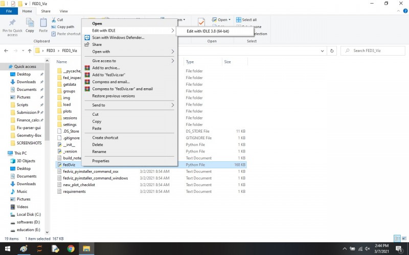 Python program to FED3 GUI App Using The Python - Tkinter - kashipara