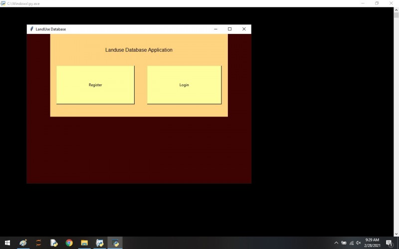 Python Program To Land Use Gui App Using The Python Tkinter Kashipara