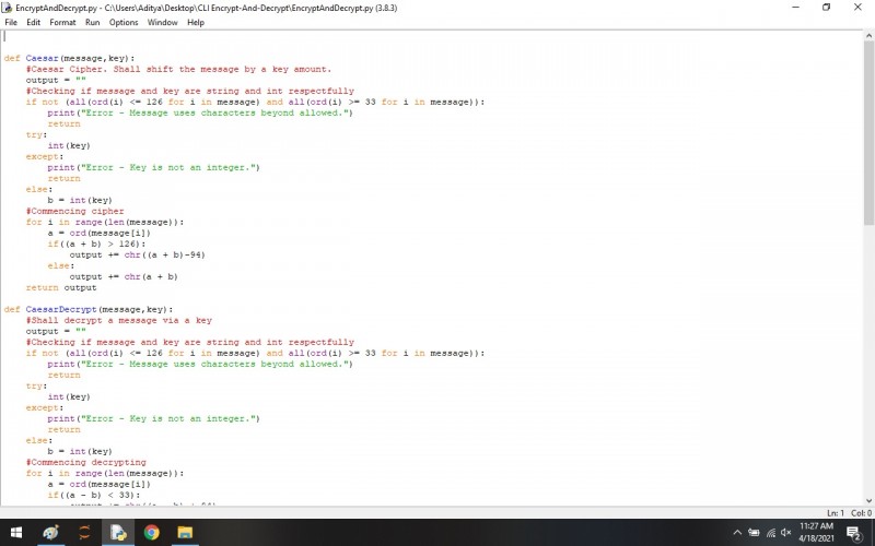 Python Program To Cli Encrypt And Decrypt Gui App Using The Python Tkinter Kashipara