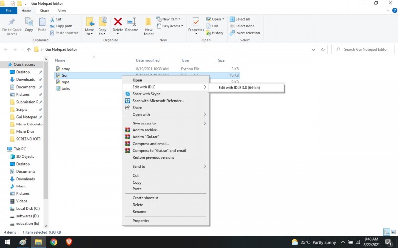 Python Program To Gui Notepad Editor Using Python Tkinter Kashipara