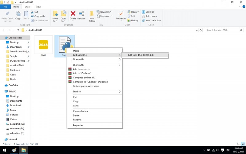 Python Program To Basic Andriod 2048 Using The Python Language Tkinter Kashipara