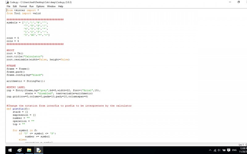 Python Program To Basic Calci Deep Using The Python Language Tkinter Kashipara
