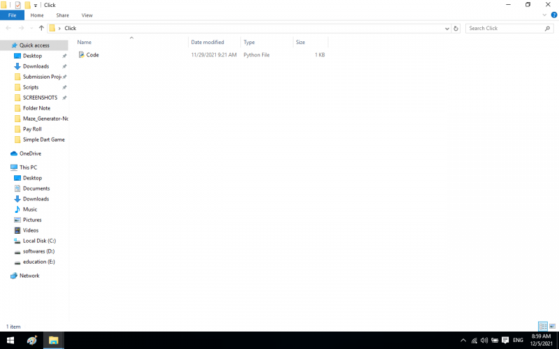 Python Program To Basic Click Using The Python Language Tkinter Kashipara