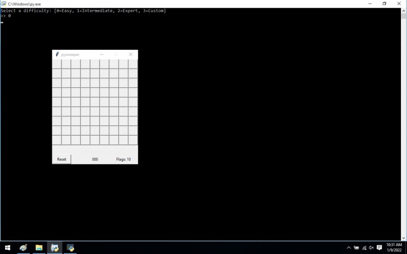 Python Program To Basic Custom Mine Using The Python Tkinter Kashipara