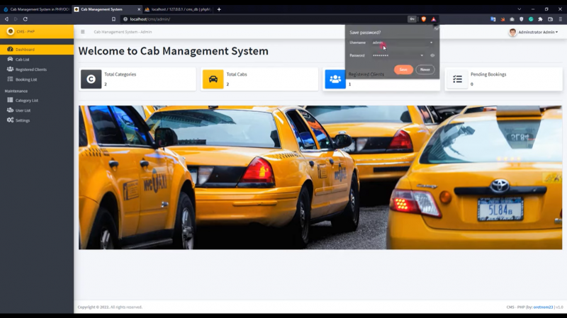 Download Cab Management System Project in PHP with Source Code and ... Download Cab Management System Project in PHP with Source Code and ...