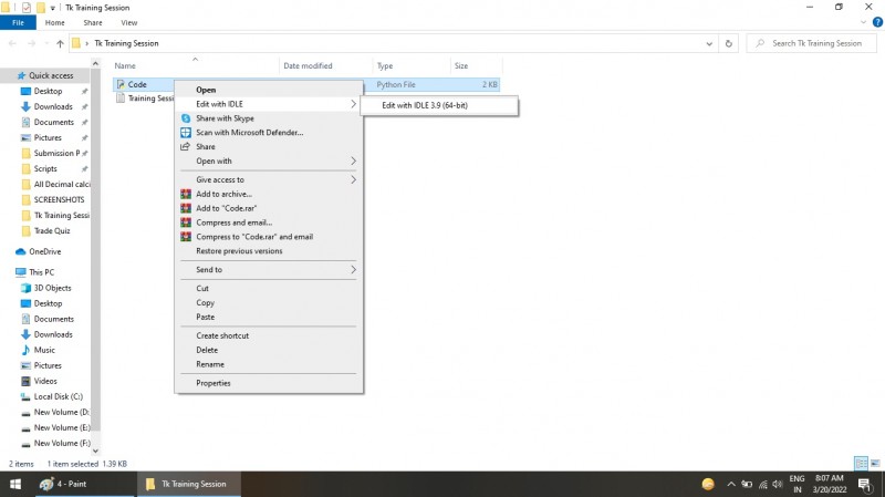 Python Program To Basic Tk Training Session Using The Python Tkinter Kashipara