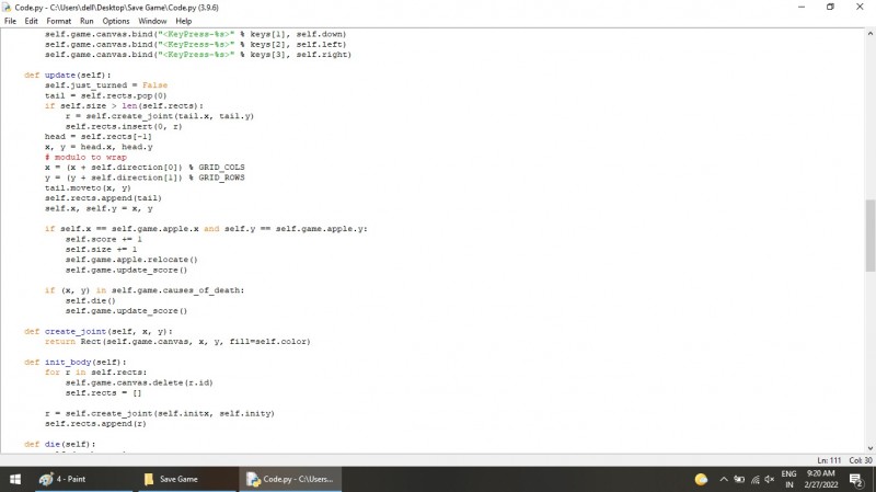 Python Program To Basic Save Game Using The Python Tkinter Kashipara