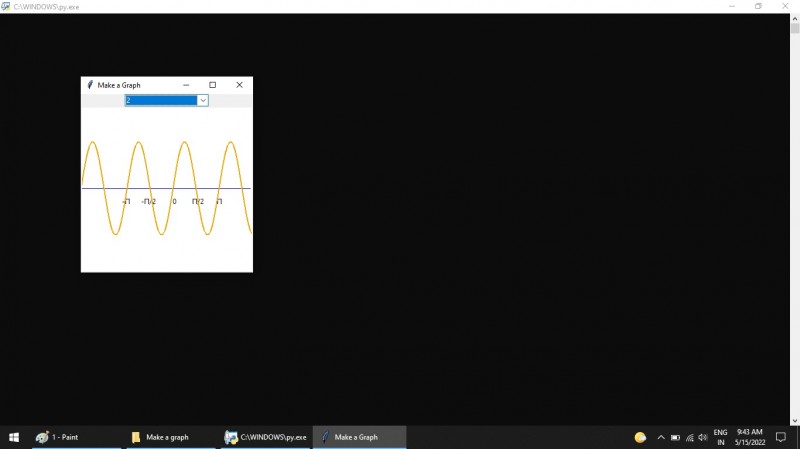 Python Program To Basic New Make A Graph Using The Python Tkinter Kashipara