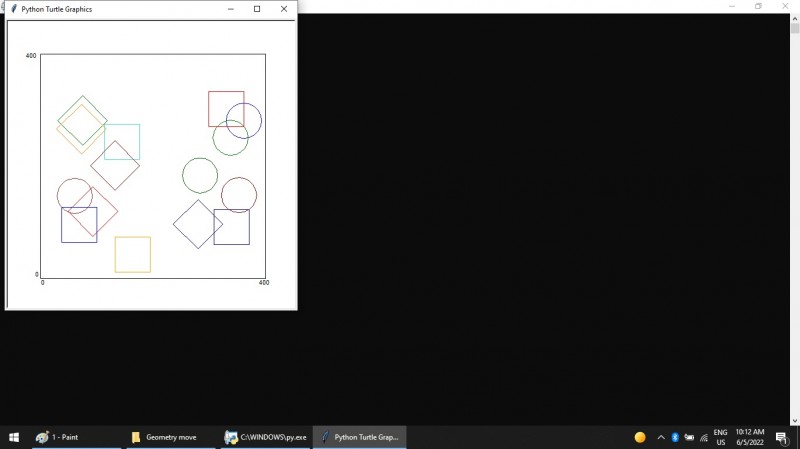 Python Program To Basic New Geometry Move Design Using The Python Tkinter Kashipara