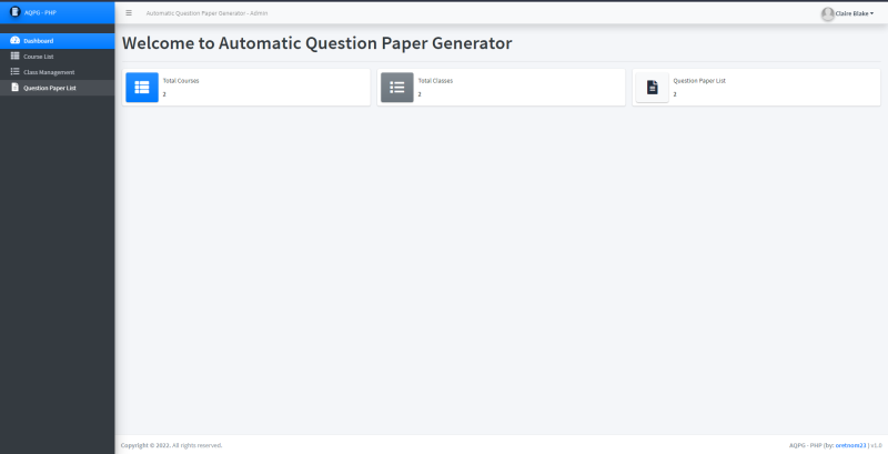 Automatic Question Paper Generator System Project in PHP with Source ... Automatic Question Paper Generator System Project in PHP with Source ...