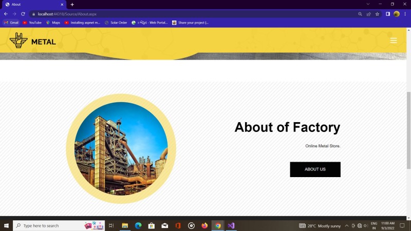 Online Metal Store Management System Project in C# .NET with Source ...